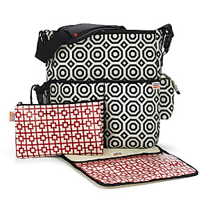 Skip Hop Jonathan Adler Duo Diaper Bags, Nixon (Discontinued by Manufacturer)