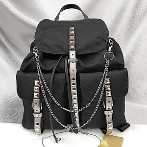 Wisdompro Pants Chain, Heavy Duty Belt Chain Hip Hop Punk Trousers Jeans Chain with Lobster Clasps for Men and Women -2 Layer