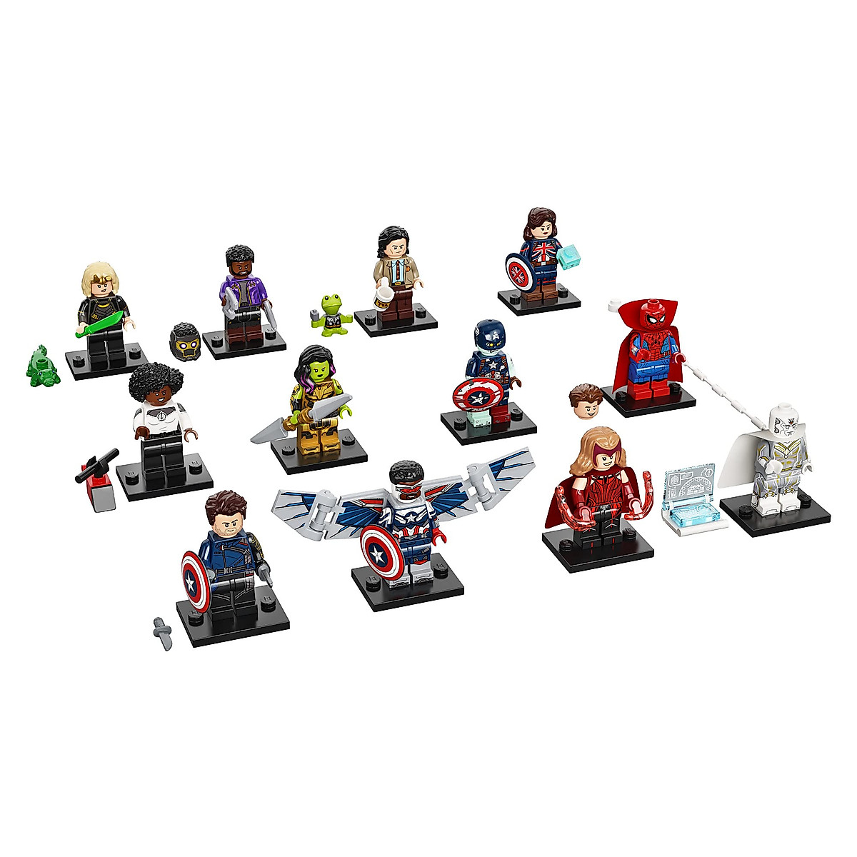 LEGO Minifigures Marvel Studios 71031 Building Kit; an Awesome Gift for Fans of Super Hero Building Toys; New 2021 (1 of 12 to Collect)
