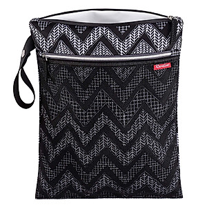 RUVALINO Unisex Travel Dipaer Bag tote & Reusable Baby Wet Dry Bag, Baby Shower Gifts Baby Essentials for Mom and Dad, Convenient Travel kit for parents