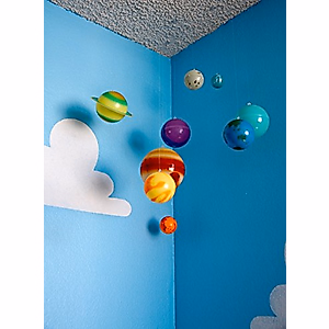 Cloud Stencil Set for Wall Decor: Reusable Stencils for a Kid’s Toy Story Room or Andy’s Room Nursery, 2-Pack Includes 1 Large and 1 Small Cloud Stencil