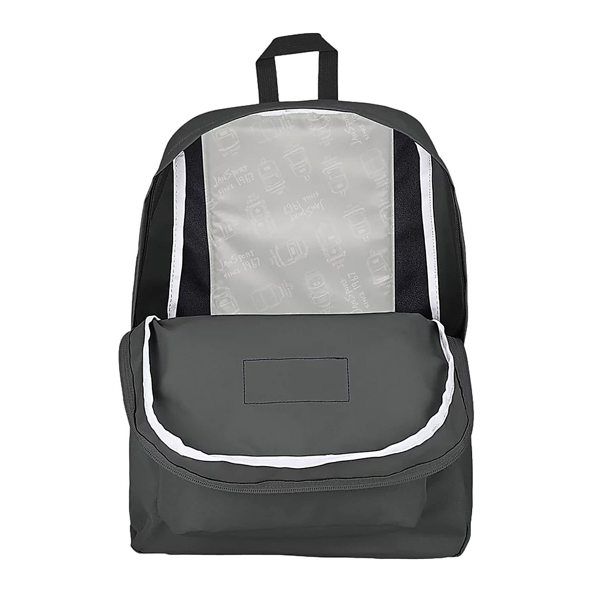 JanSport Superbreak Backpack - Durable, Lightweight Premium Backpack, Graphite Grey