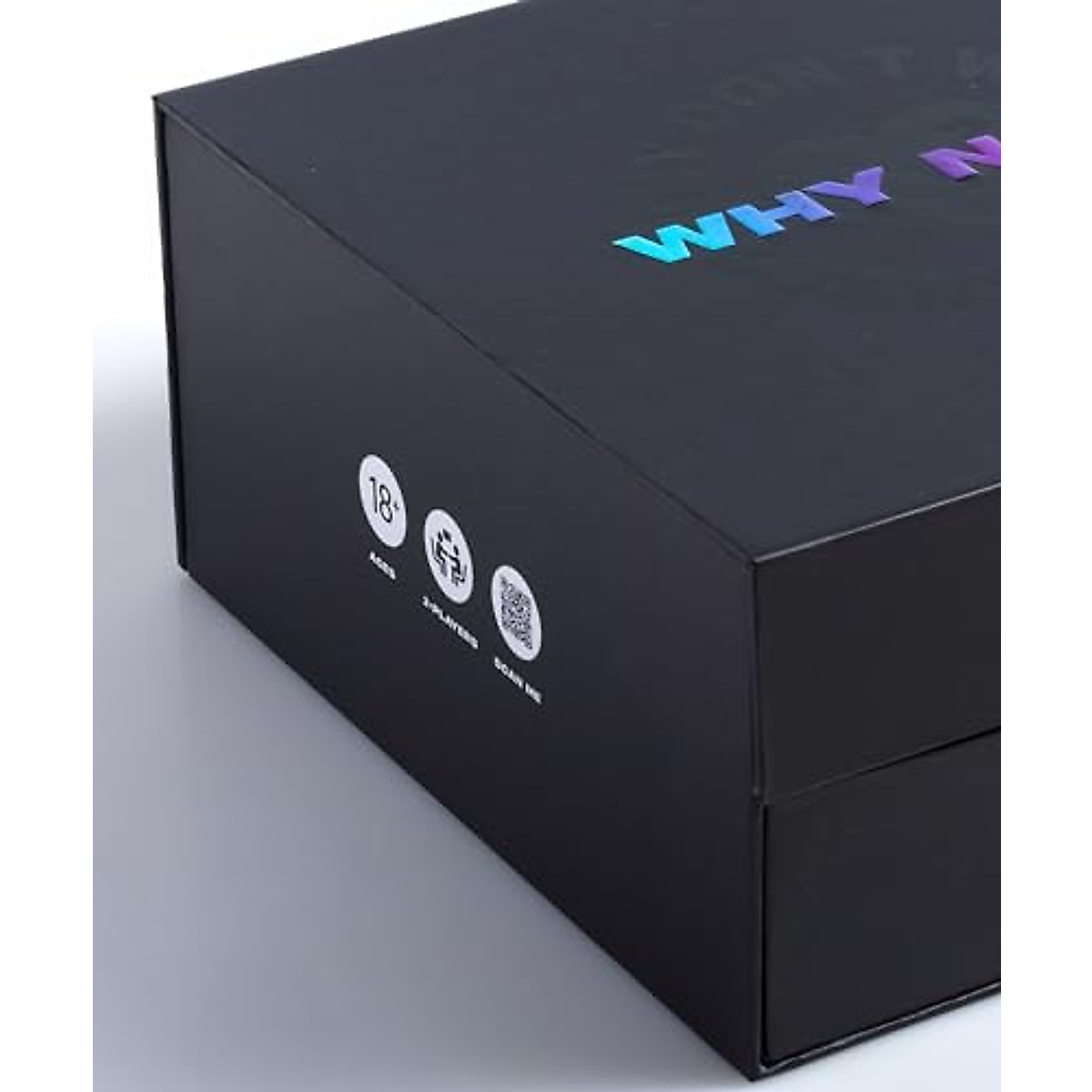 Why Not? Fun and Romantic Board Game for Couples - 170 Cards with Conversations Dares and More for 2 Players