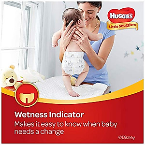Huggies Little Snugglers Diapers, Newborn, 72 Count (Packaging May Vary)