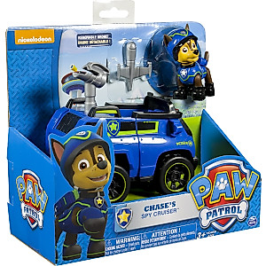 Paw Patrol Chase's Spy Cruiser, Vehicle & Figure, Multicolor (20068612-6026594)