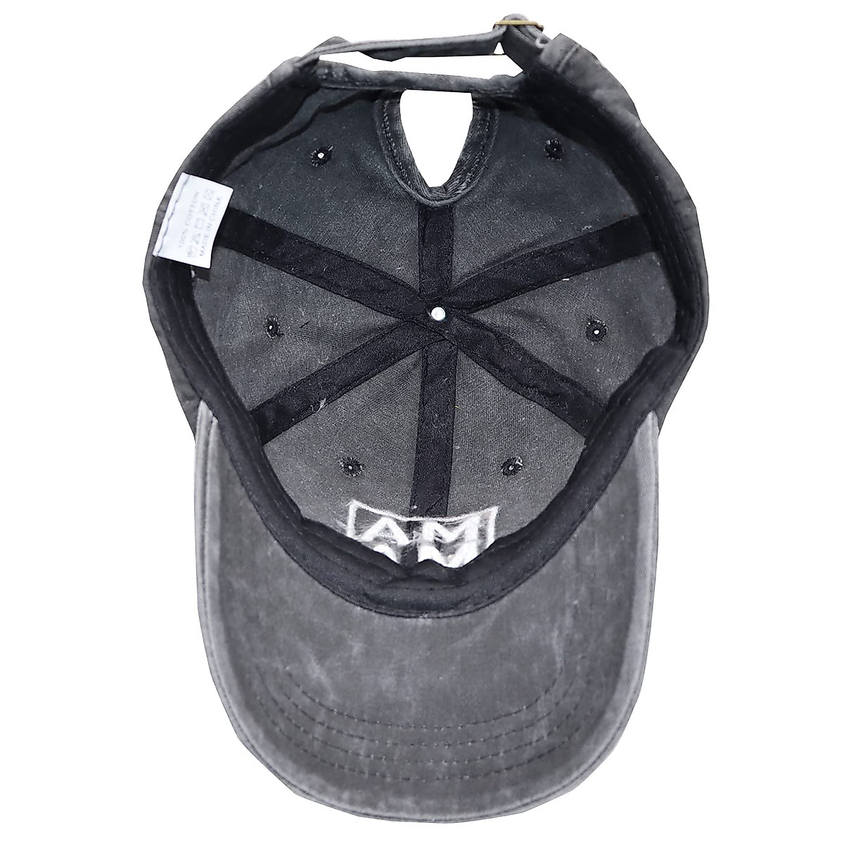 MANMESH HATT Mama Ponytail Hat for Women, Gifts for New Mom, Vintage Washed Distressed Ponytail Baseball Cap