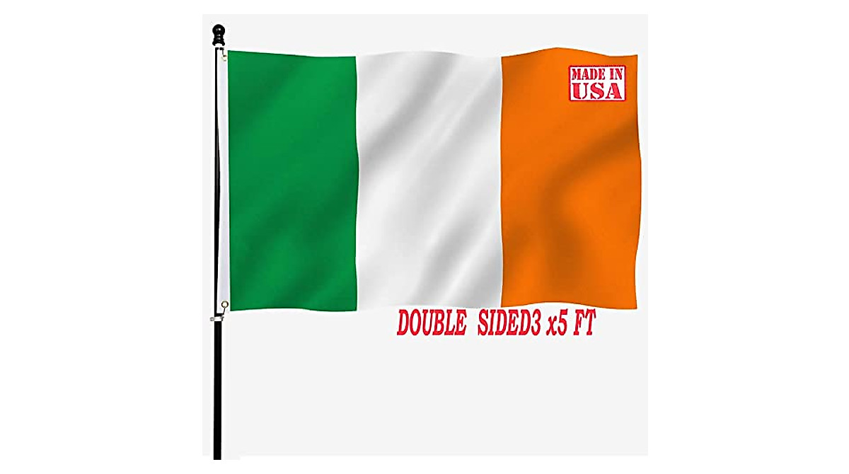 Buy tnpun Irish Flag 3x5 – Durable & Double-Sided