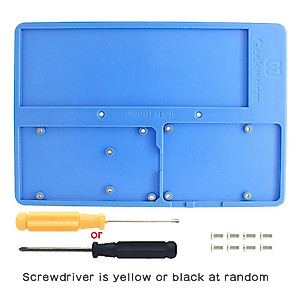 Geekworm for Raspberry Pi 5/4B/3B+/3B RAB Holder Platform Breadboard Holder Base/ABS Case/Education Platform Compatible with Arduino Uno R4/R3/UNO Mega 2560 & 400/830 Points Breadboard