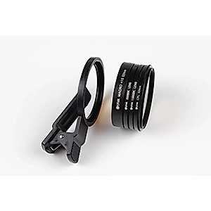 Orphek Extra Wide Coral Lens – Kit for DSRL 52mm and All Smartphones – 4 Included: Macro, CPL 52mm Polarized, 15,000k Orange, 20,000k Yellow – Lens Made of Glass – for Better Photography!