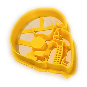 T3D Cookie Cutters Human Skull Cookie Cutter, Suitable for Cakes Biscuit and Fondant Cookie Mold for Homemade Treats