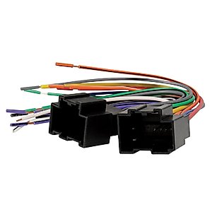 Scosche HY09B Compatible with 2007-09 Hyundai Santa Fe/Kia Sorento Power/Speaker Connector / Wire Harness for Aftermarket Stereo Installation with Color Coded Wires black