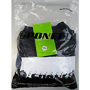 Padded Bike Shorts Men's Cycle Underwear with Padding Bicycle Pants Pockets-Free US XXL Gray Multi