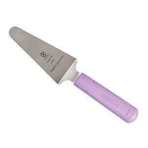 Mercer Culinary Millennia Pie Server/Spatula, 5 Inch x 2 Inch Blade, Purple Handle,