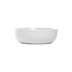 10 Strawberry Street Wazee Matte Coupe Dinnerware Pack of 16, White