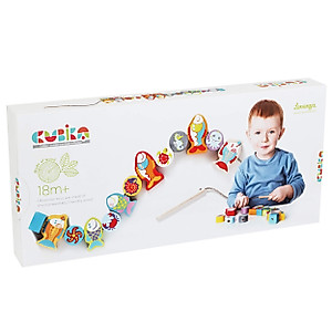 Wise Elk Fishes Lacing Toy