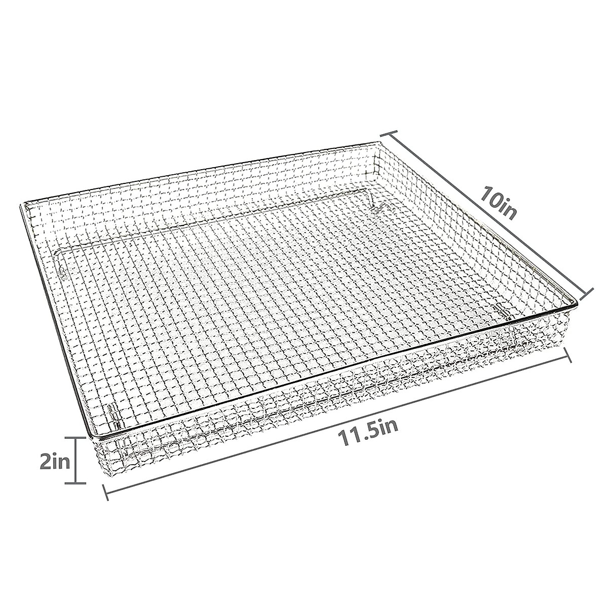 Stainless Steel Baking Tray Pan and Air Fryer Basket (Basket)