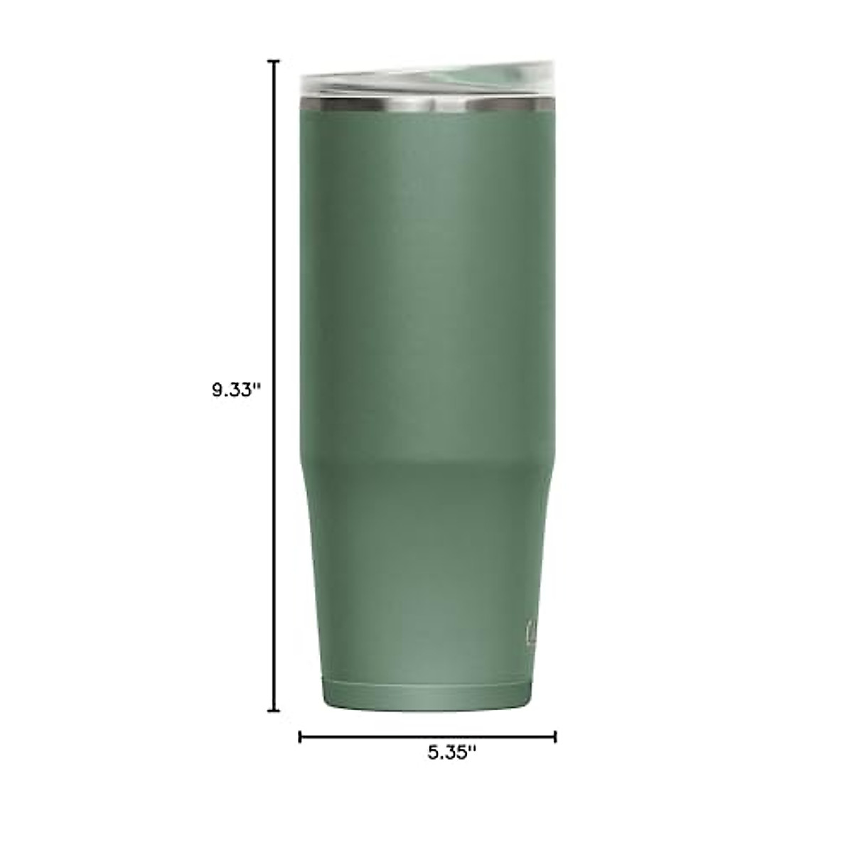 CamelBak Thrive Leak-Proof 32 oz Mug, Insulated Stainless Steel - For travel, coffee, tea, hot beverages - Spill Proof Cup-holder Compatible, Moss