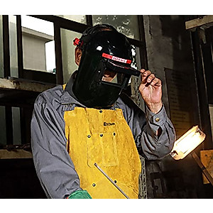 Welding Helmet, Auto Darkening Welding Face Shield, Solar Powered Welder Protective Gear for Arc Tig Mig CT TIG KR, 10 Protective Sheet Inlcuded