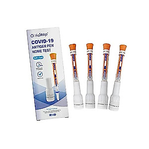FaStep COVID-19 Antigen Pen Home Test (1 Pack, 4 Tests Total) - New Design