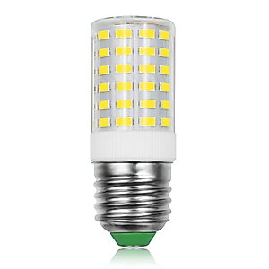 E26/26mm Big Medium Base Screw LED Refrigerator Light Bulb Appliance Bulb 7W (60W-70W Equivalent) Non-dimmable Cool White 6500K 1000 Lumen AC100V-265V Floor Lighting Decorative Corn Lamp Pack of 1