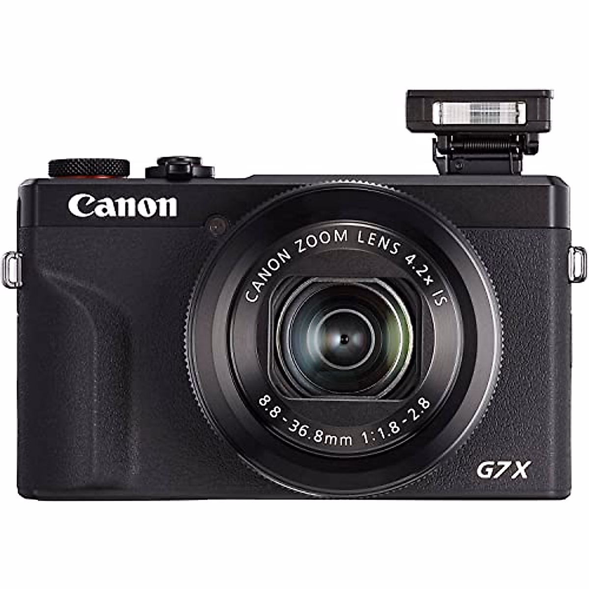 Canon PowerShot G7 X Mark III Digital Camera (Black) Pro Bundle + Camera Bag + Sandisk 128GB Memory Card + Flex Tripod + SD Card Reader + Cleaning Kit (Renewed)