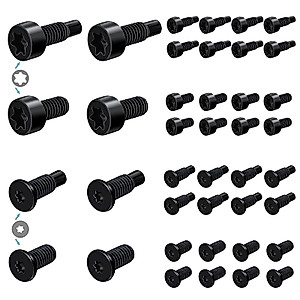 Doorbell Screws, (4Set/40pcs) T5,T16 Doorbell Security Screws Accessories Compatible with Video Doorbell, Video Doorbell 2 and Pro Screws Replacement