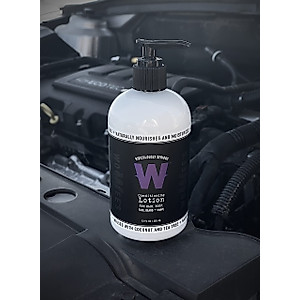 Woodlee’s by Men’s Ultimate Grooming – All In One Conditioning Lotion - Men’s Leave In Conditioner - Hair & Body Moisturizer – Shave And After Shave Lotion - Infused With Coconut Oil & Tea Tree Oil -