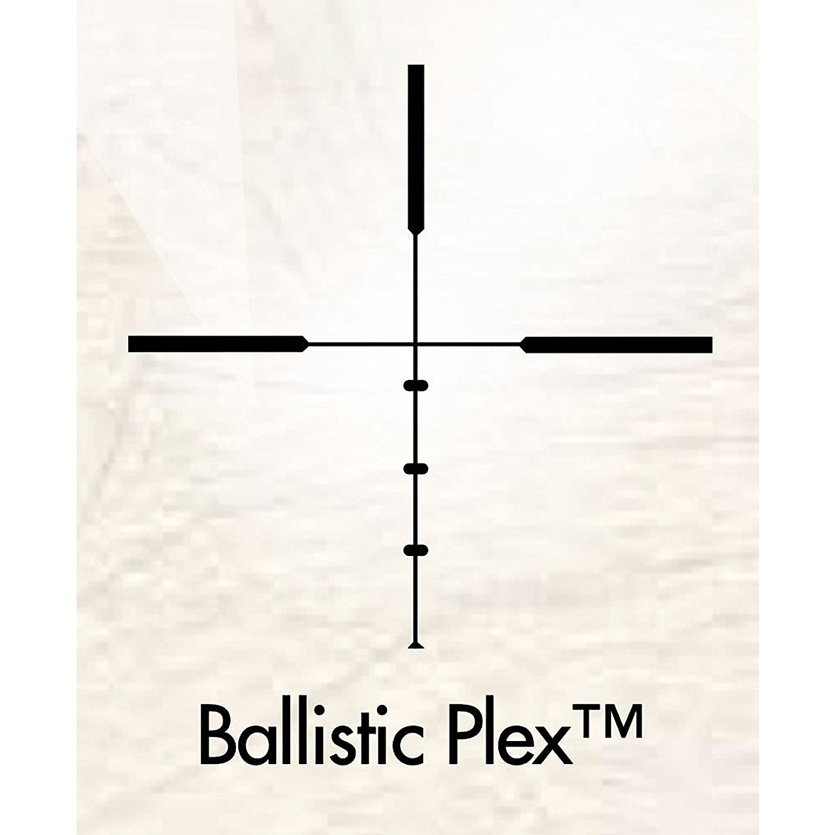 Burris Ballistic Plex Hunting Riflescope, 2.75X-20mm , Black