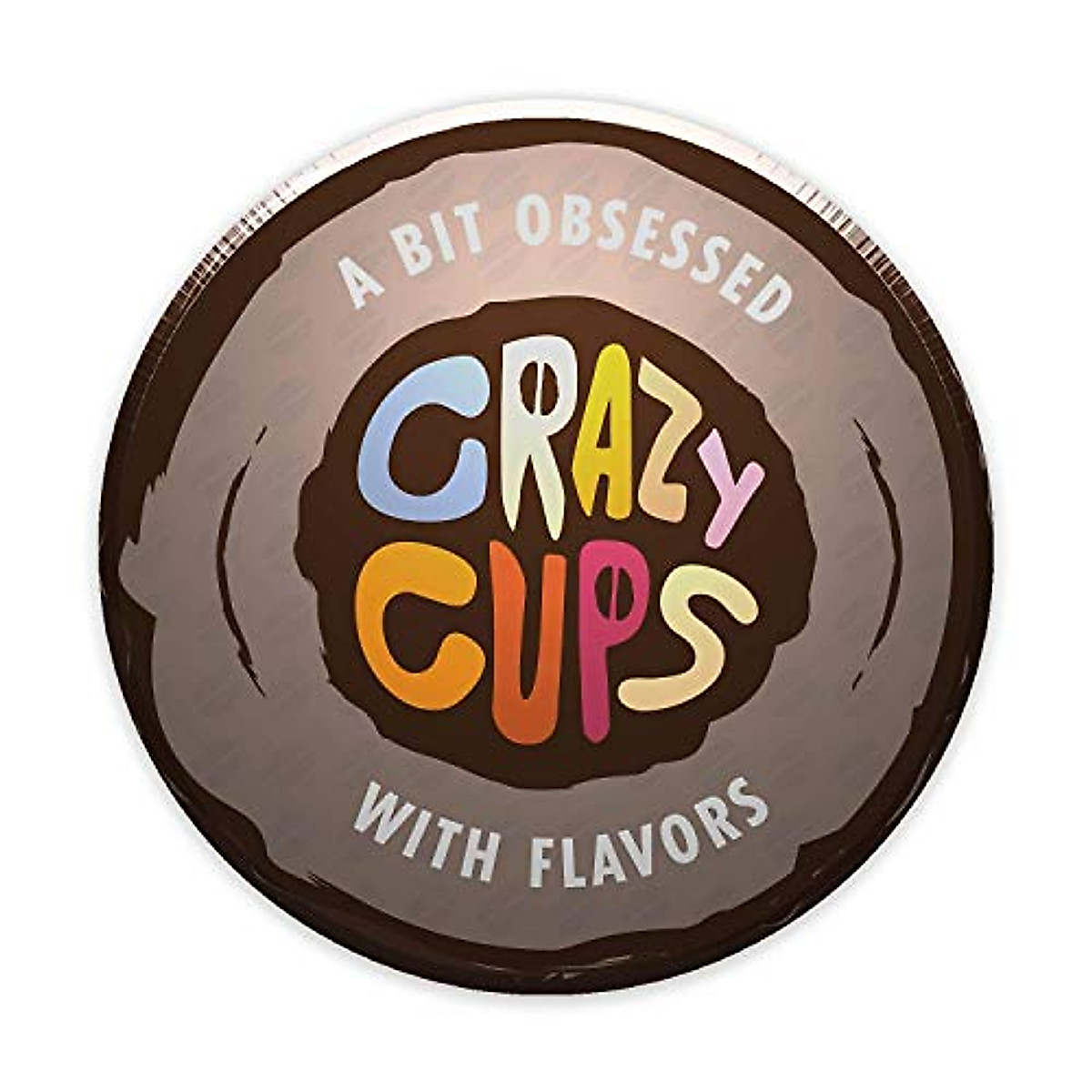 Crazy Cups Flavored Coffee for Keurig K-Cup Machines, Bananas Foster Flambe', Hot or Iced Drinks, 22 Single Serve, Recyclable Pods