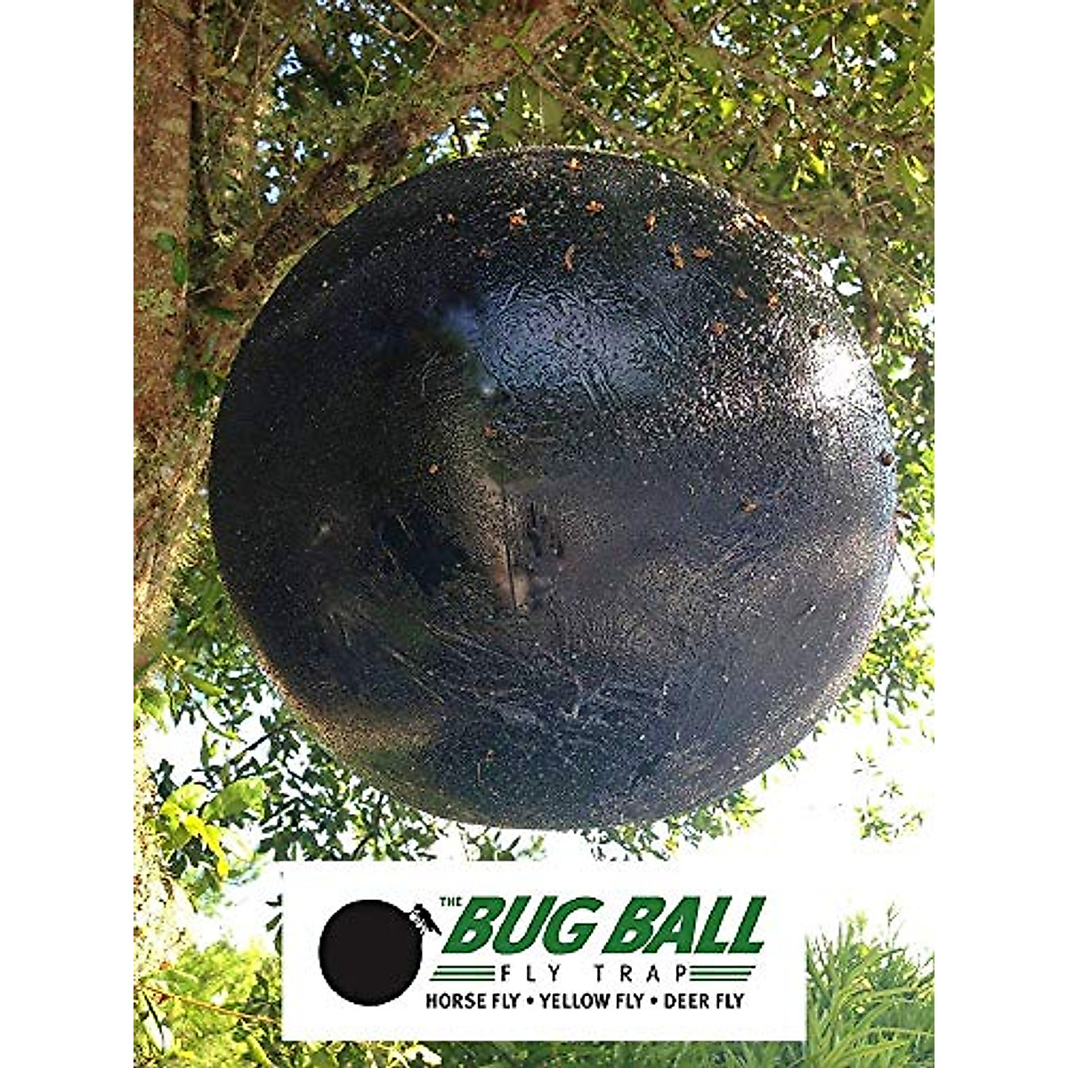 Bug Ball Replacement Ball, 3 Pack- Odorless Eco-Friendly Biting Fly and Insect Killer with NO Pesticides or Electricity Needed, Kid and Pet Safe