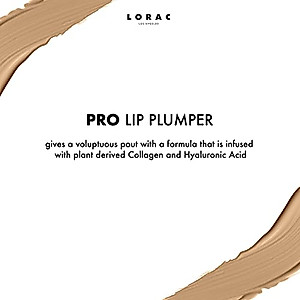 LORAC Holy Lips Plumping Serum Lip Gloss, Travel Size | Collagen, Hyaluronic Acid Infused, Cruelty Free, Gluten Free, Vegan