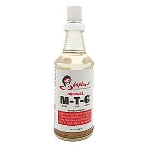 Shapley's 32 Fl Oz Original M-T-G Skin Healing and Hair Growth Skin Treatment Mane and Tail Detangler