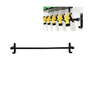 Spray Bottle Storage Rack Hanging Garage Car Wash Tool Rack Car Beauty Shop Accessory Display Auto Cleaning Detailing Tools Hanger(Black)