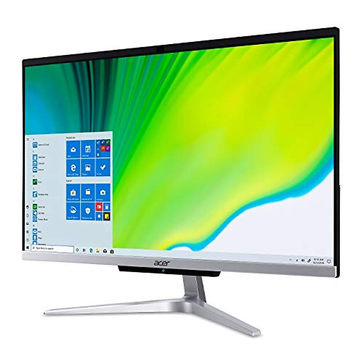 Acer Aspire C24-963-UR14 AIO Desktop, 23.8" Full HD Display, 10th Gen Intel Core i5-1035G1, 12GB DDR4, 512GB NVMe M.2 SSD, 802.11ac WiFi 5, Wireless Keyboard and Mouse, Windows 10 Home