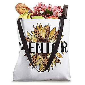 Mentor Sunflower Personal Mentor Appreciation Tote Bag