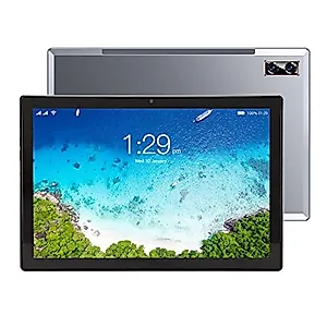 Soraz Tablet Computer, Tablet PC 100‑240V 4GB RAM 64GB ROM for Android10 for Students (US Plug)