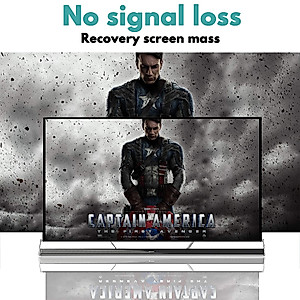 HDMI Splitter 1 in 2 Out, HDMI Splitter 1 to 2 Amplifier for Full HD HDMI 2.0 1080P/ 3D/ 4K for Xbox PS4 PS3 Fire Stick Roku Blu-Ray Player Apple TV HDTV