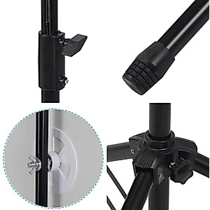 HomGarden 24" Color Prize Wheel w/Adjustable Stand 14 Slots Tabletop Editable Classic Spinning Win Prize Wheel Fortune Carnival Spin Game Casino Equipment