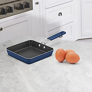 Cuisinart 5730M-14NV 14cm Mini Square Fry Pan - Navy