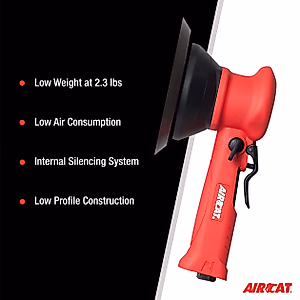 Aircat 6310-6" Composite Dual Action Sander (Psa)
