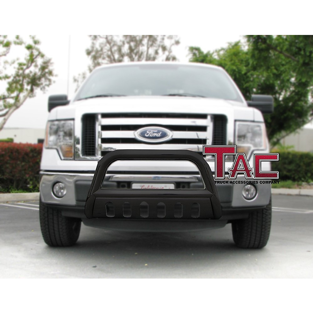TAC Bull Bar Fit 1998-2012 Ford Ranger/Ranger Edge (Excluded STX Model) Pickup Truck 2.5” Black Front Bumper Grille Guard Brush Guard