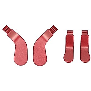 4pcs Controller Paddles for One Elite Series 2, Replacement Controller Parts, Stainless Steel, Convenient to Use.