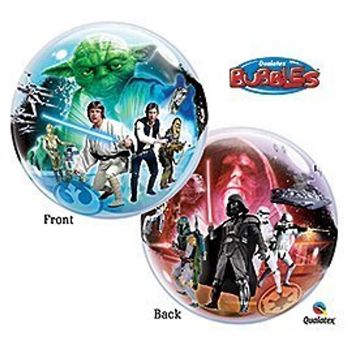 Anagram Star Wars Deluxe Happy Birthday Balloons Decoration Supplies Chewbaca R2D2 Chewy