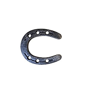 Carver's Olde Iron Zinc Mini Horseshoes (Perfect Holes) 50 pc Set Decoration and Crafts 2" x 1 3/4" w/Token