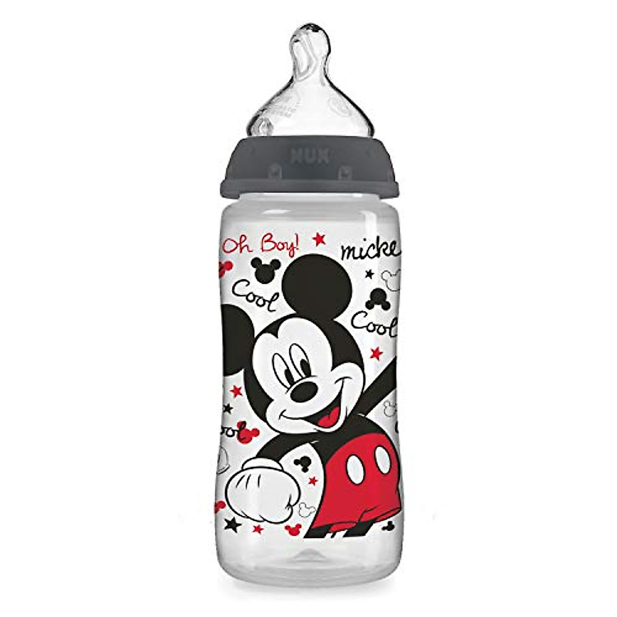 NUK Disney Baby Bottle, Mickey Mouse, 10 Ounce (Pack of 3)