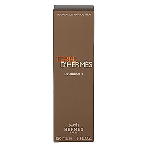 Terre D' Hermes By Hermes For Men. Deodorant Natural Spray 5.0 Oz / 150 Ml