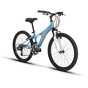 Diamondback Bicycles Tess 24 Youth Girls 24" Wheel Mountain Bike, Blue