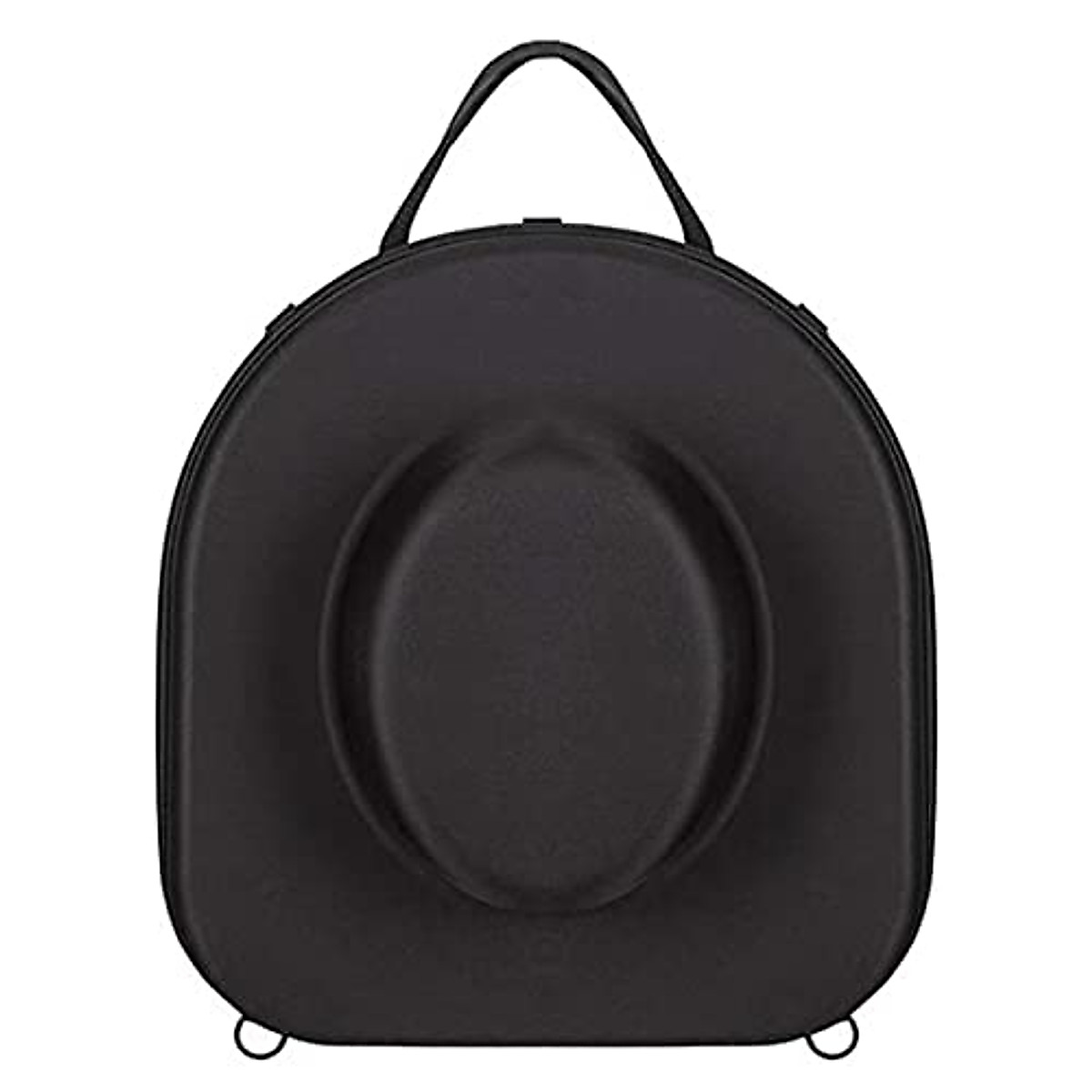 Levine Hats Travel Hat Case Crush Proof Hard Carrier for Fedora Carry-On Storage with Backpack Carrying Straps (One Size)