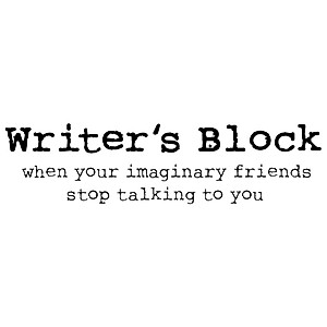 CafePress Writer's Block Stainless Steel Travel Mug Stainless Steel Travel Mug, Insulated 20 oz. Coffee Tumbler