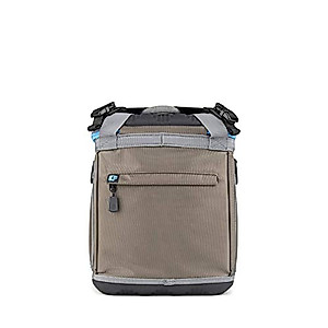 Grizzly Drifter 12+ | 12 qt Flip-top Soft Cooler Bag | Ice Chest for Beach Boat Camping Car Fishing Golf Hiking Hunting Lunch Picnic | Lightweight Portable Insulated Waterproof | Moss/Gray/Cyan